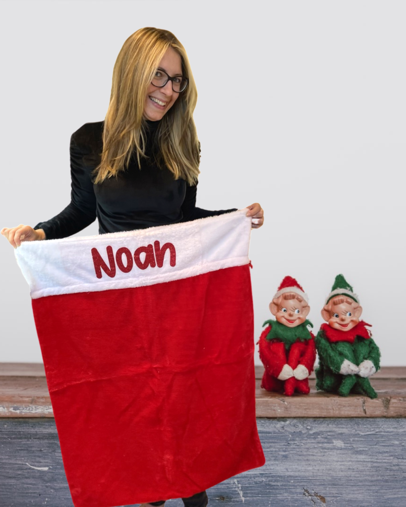 Personalised Christmas Giant Santa Sack - SewLottie